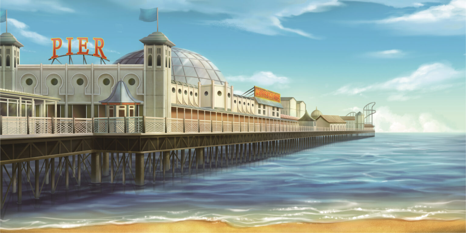 Beaches and Nautical backcloths for theatrical productions